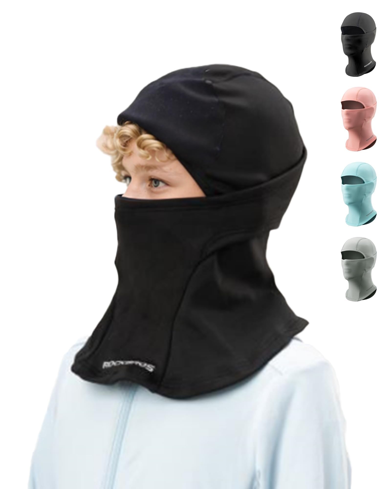 ROCKBROS Windproof Winter Balaclava Ski Mask for Kids Cold Weather Neck ...