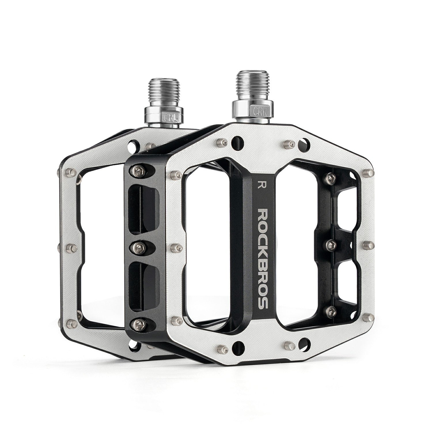 ROCKBROS Bicycle Pedals Mountain Bike GRAVELBIKE Aluminum Alloy Bearing ...