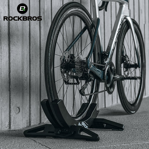 ROCKBROS Adjustable Bike Floor Stand for Versatile Tire Sizes