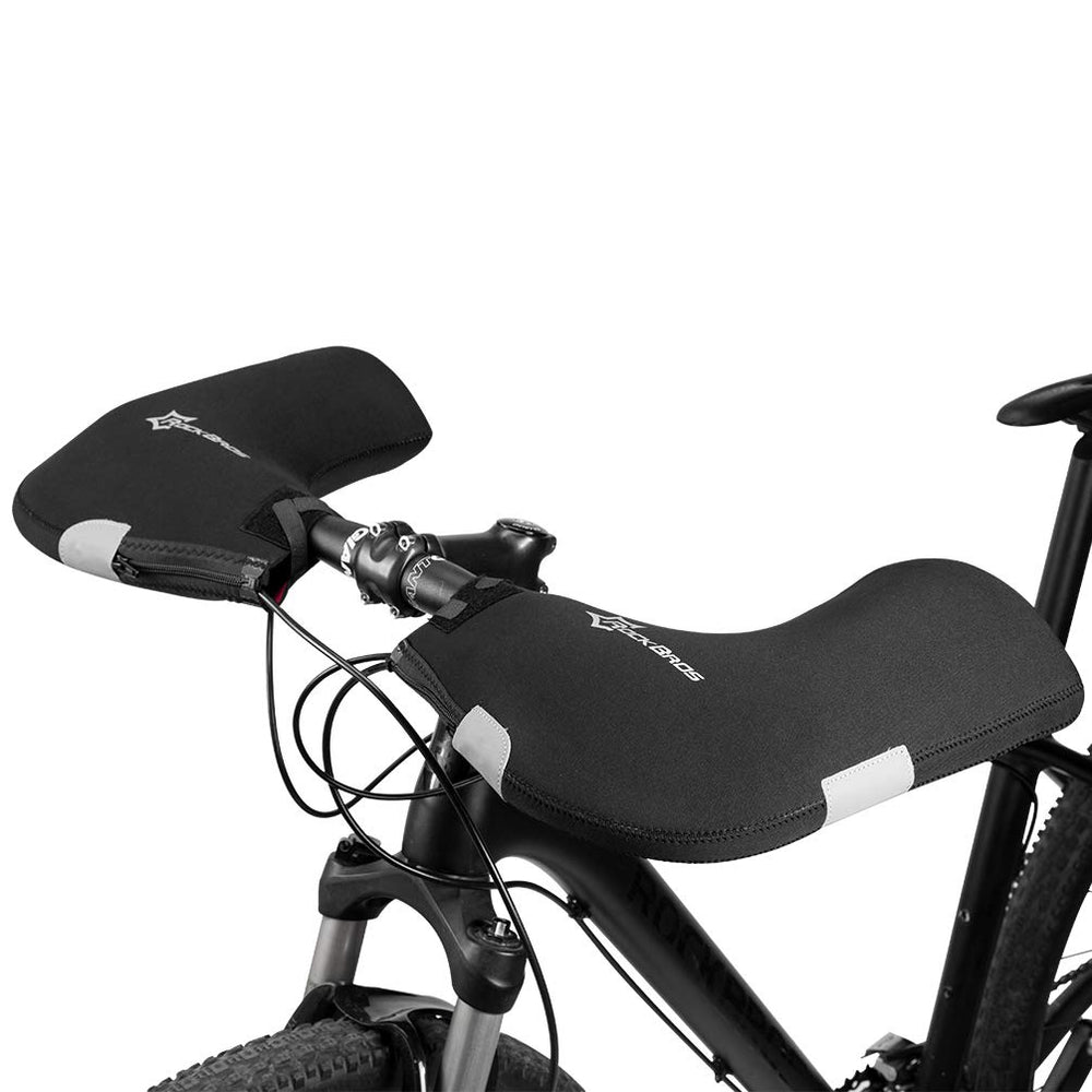 ROCKBROS Cold Weather Handlebar Mittens - Windproof & Water-Resistant ...