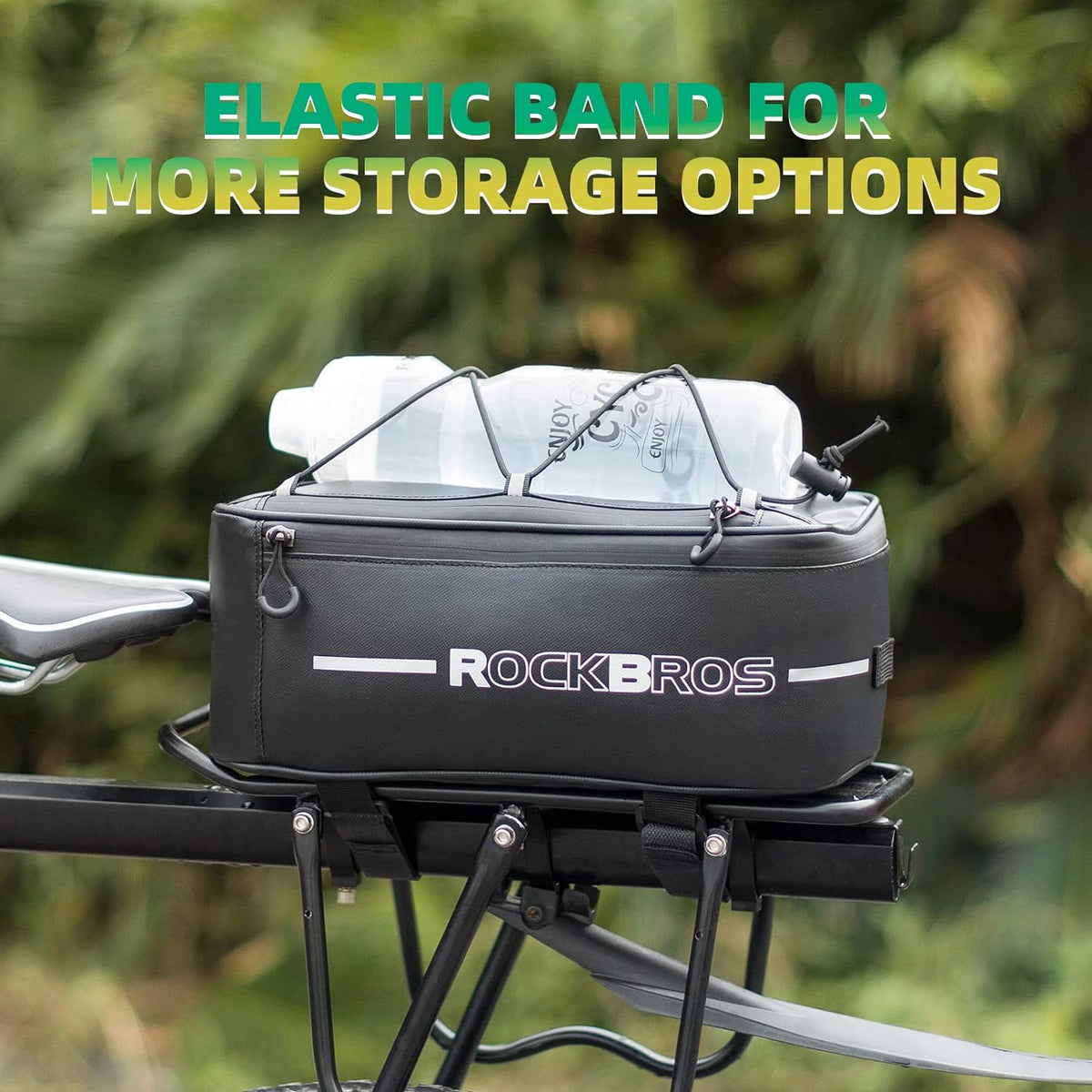 Waterproof Bike Rack Bag | 6L & 9L Saddle Pannier Options